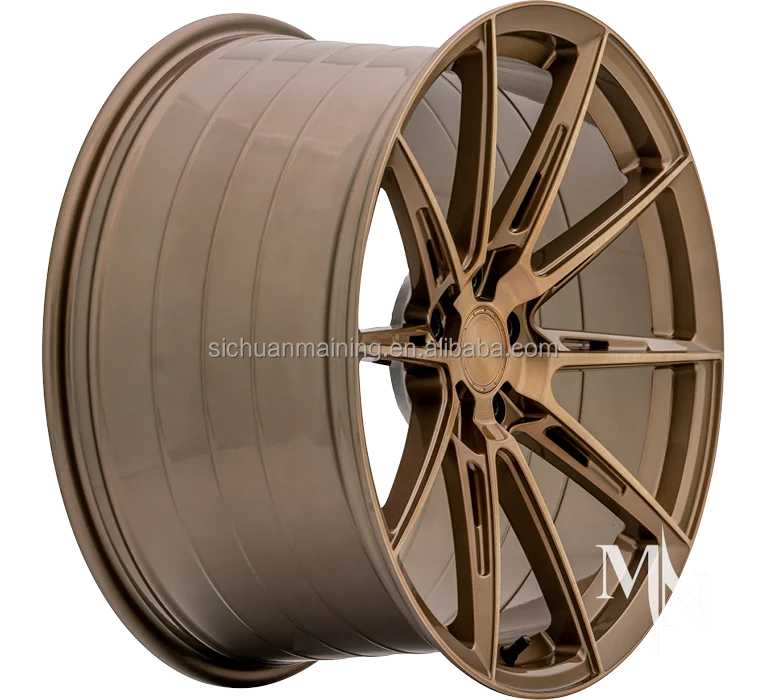 Gloss Bronze Forged Wheel 5x112 Rims For Mercedes Benz C63 W205 S63 ...