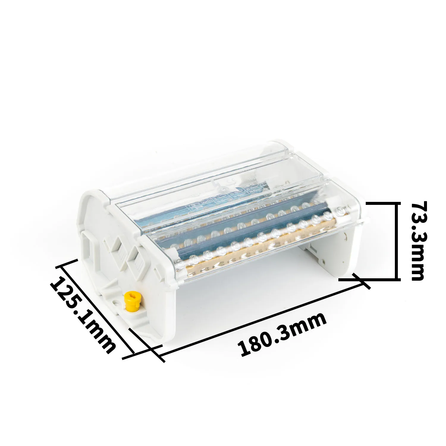 500V 125A Multilayer Din Rail Terminal Block Connector Automotive ...
