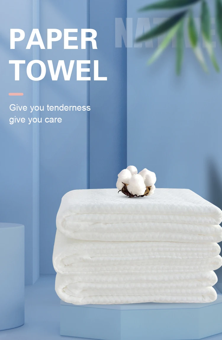 Nonwoven Disposable Spa Salon Towel Bio Disposable Towels - Buy ...