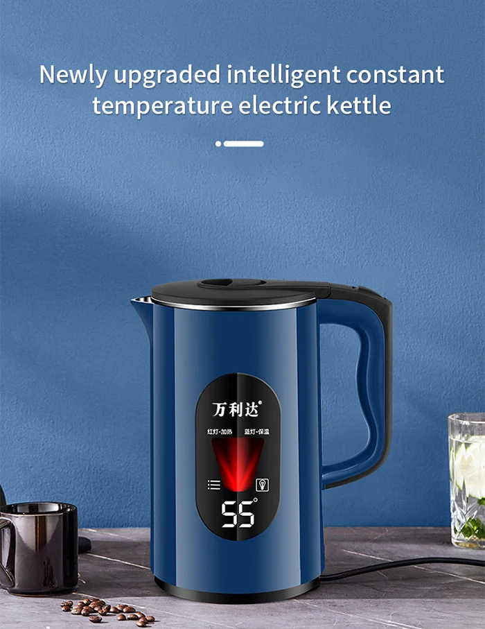 3L Electric Kettle with LED Display - Smart Boiling Solution