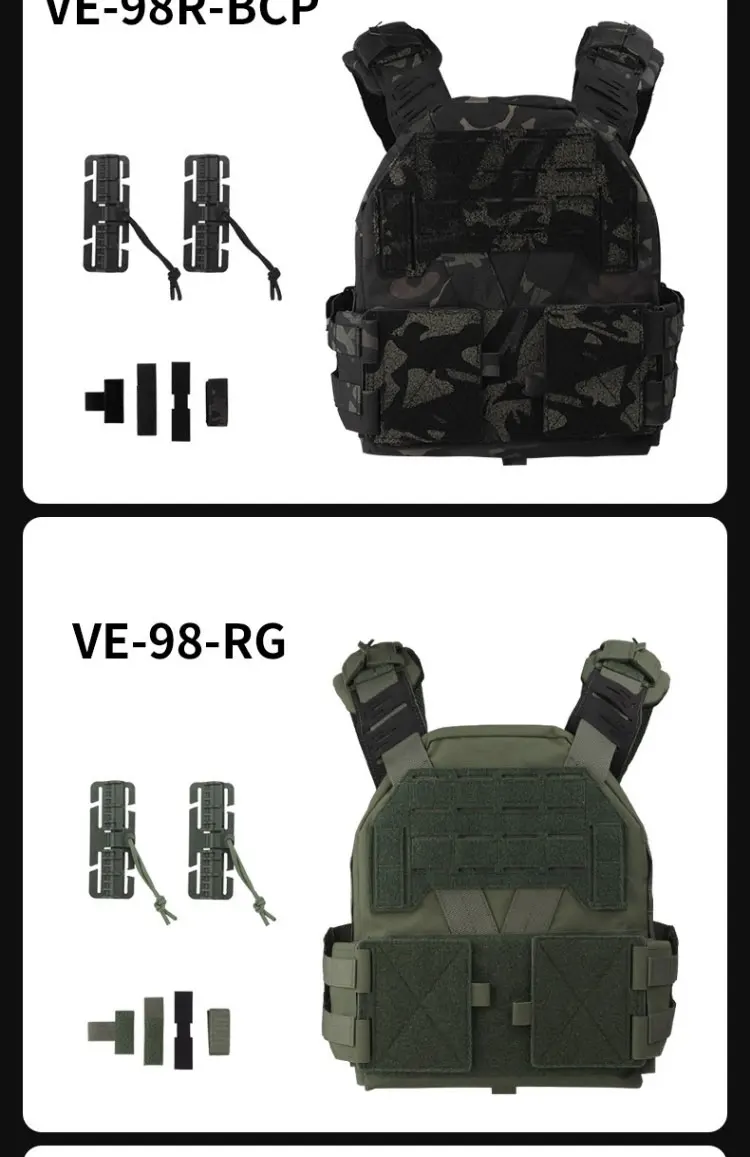 Kz Tactical Vest Quick Release Hunting Vest Comfort Lightweight Utility ...
