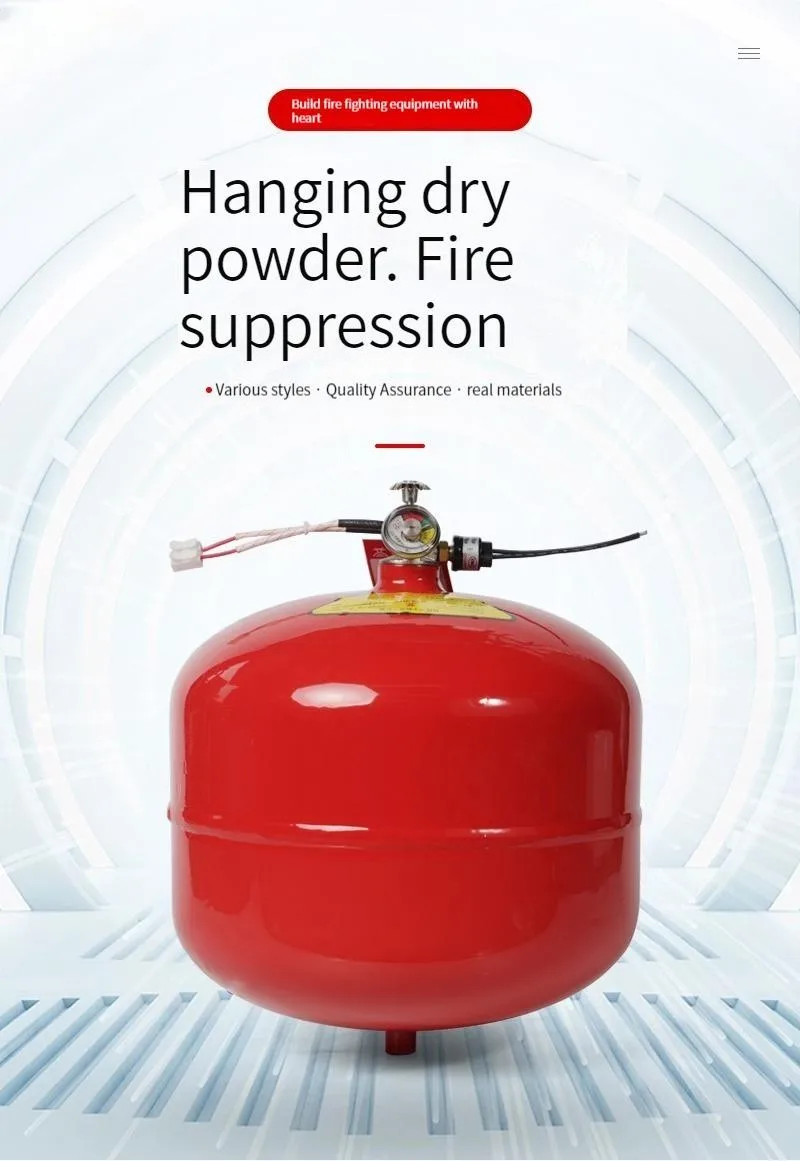 Indoor Ceiling Dry Powder Fire Extinguishers Accept Customization Hang ...