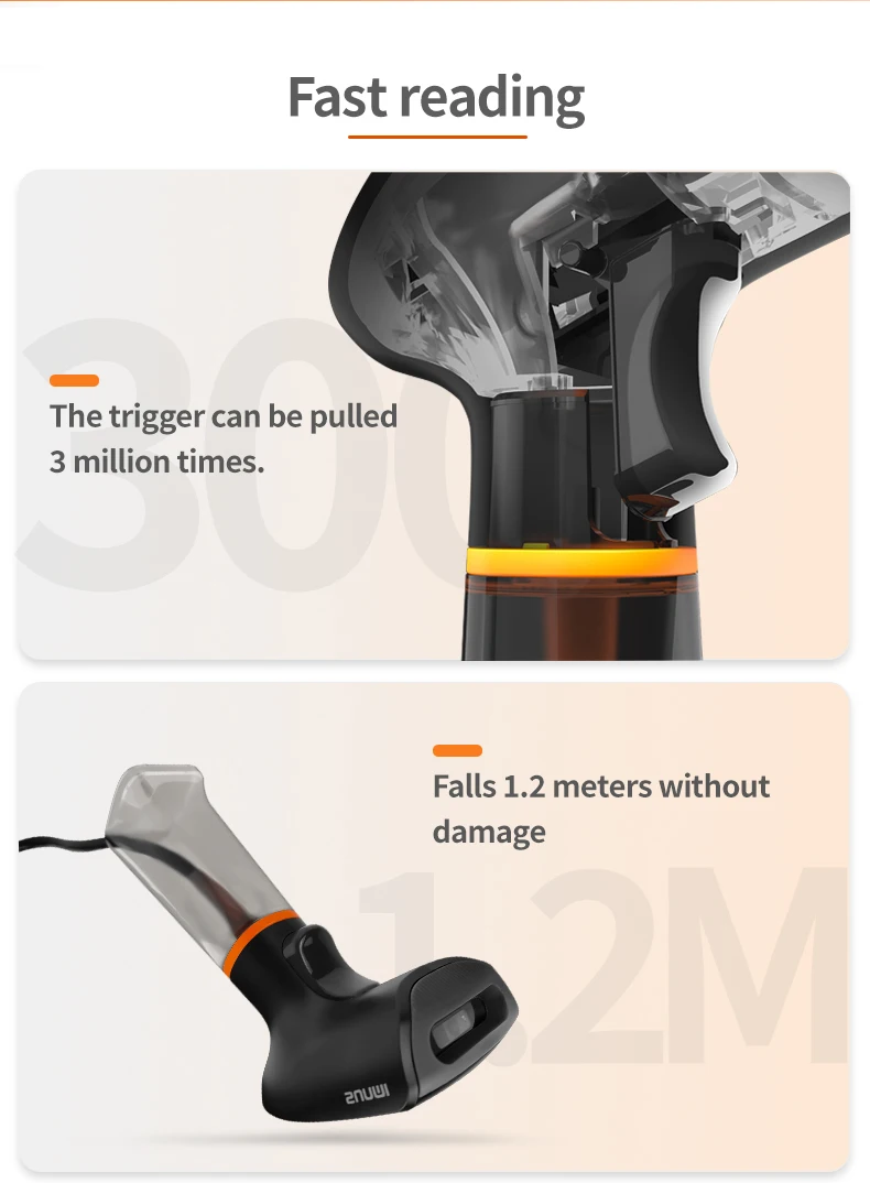 SUNMI Handheld Scanner - Efficient 2D QR Barcode Scanner