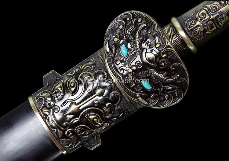 Chinese Ancient XuanYuan & Chiyou Swords - Collectible Crafts for Feng ...