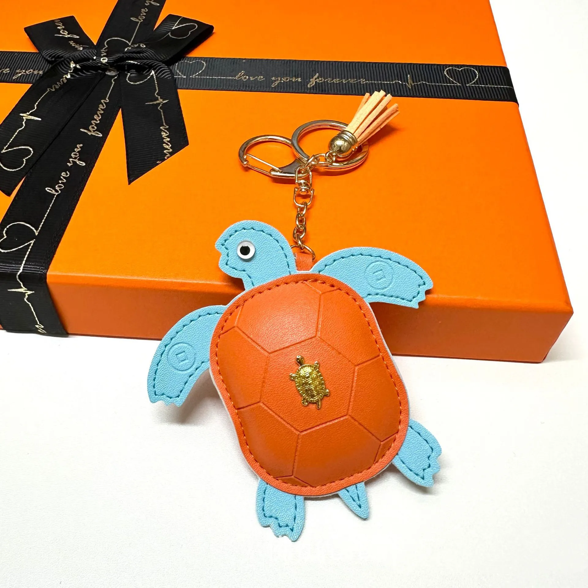 Cute Animal Key Chain - Handmade PU Leather Leather Keychain