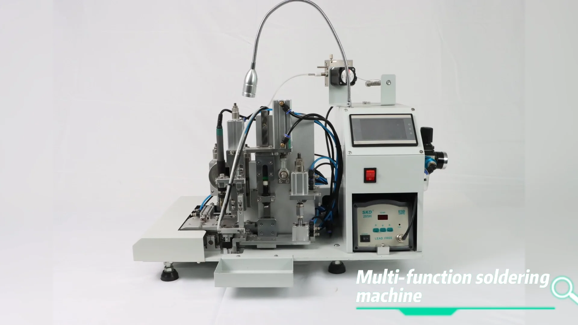 Semi Automatic Usb Data Wire Cable Soldering Machine With Cutting And ...