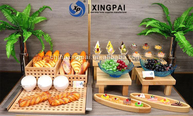 XINGPAI Catering Equipment Wooden Buffet Risers Buffet Wedding Banquet ...