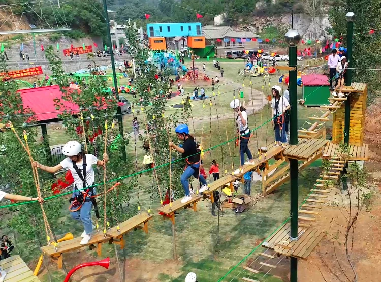 Sound Return High Rope Courses Adventure Playground Jungle Adventure ...