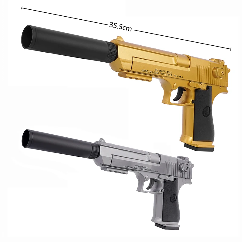 Shooting Toy Guns - Realistic Plastic Desert Eagle Toy
