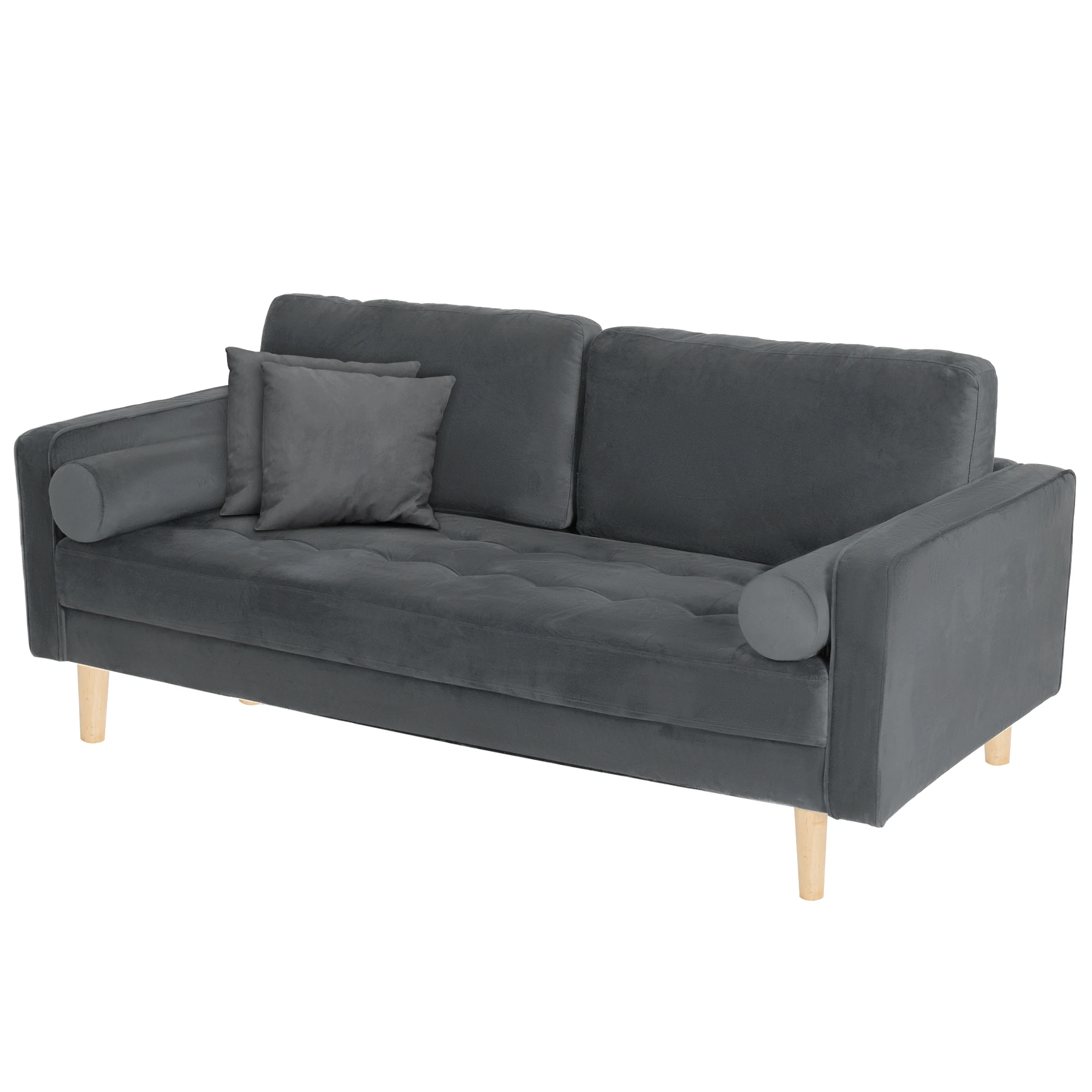 Shop Our Factory Price Velvet Tufted Sofa for Living Room