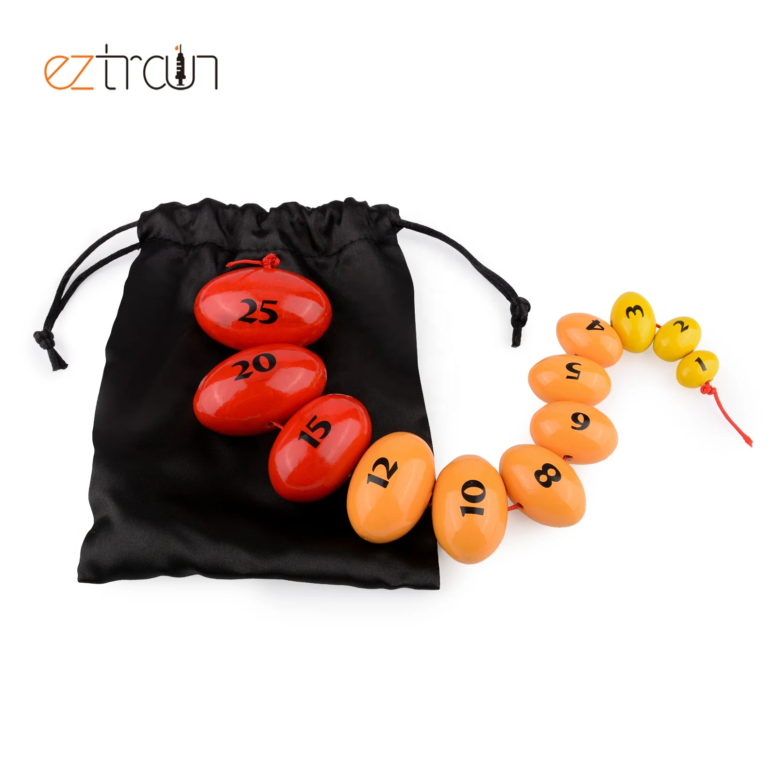 Wooden Prader Orchidometer - Accurate Testicular Volume Measurement