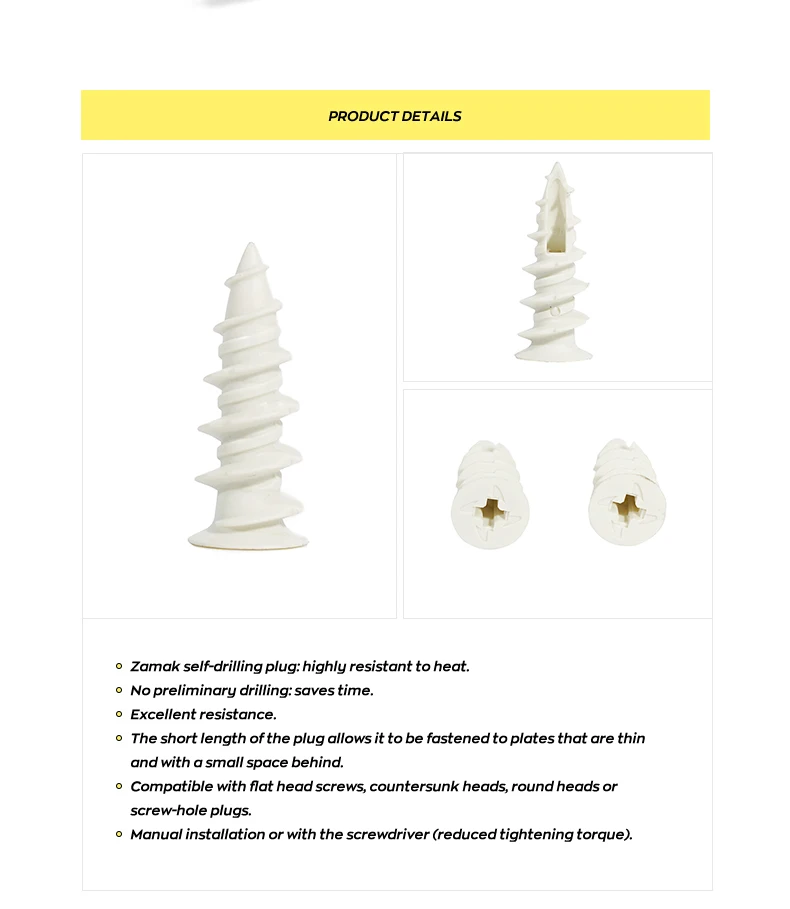 Plastic Fixing Screw Anchor,Nylon Wall Plug Anchor - Buy Plastic Anchor ...