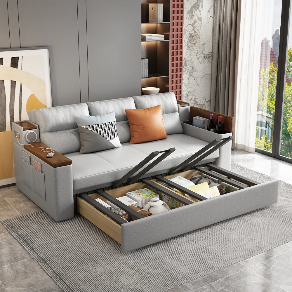 Multifunctional Sofa with USB Charge - Perfect for Living Room