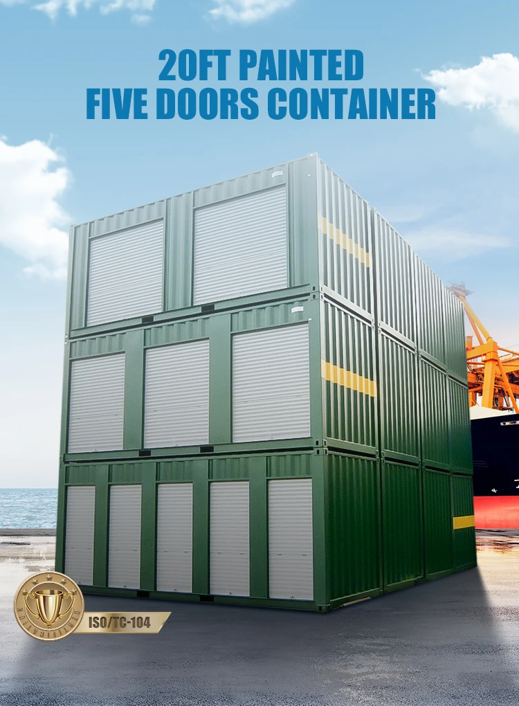 10ft Storage Container Door High Cube - Movable Roller Door