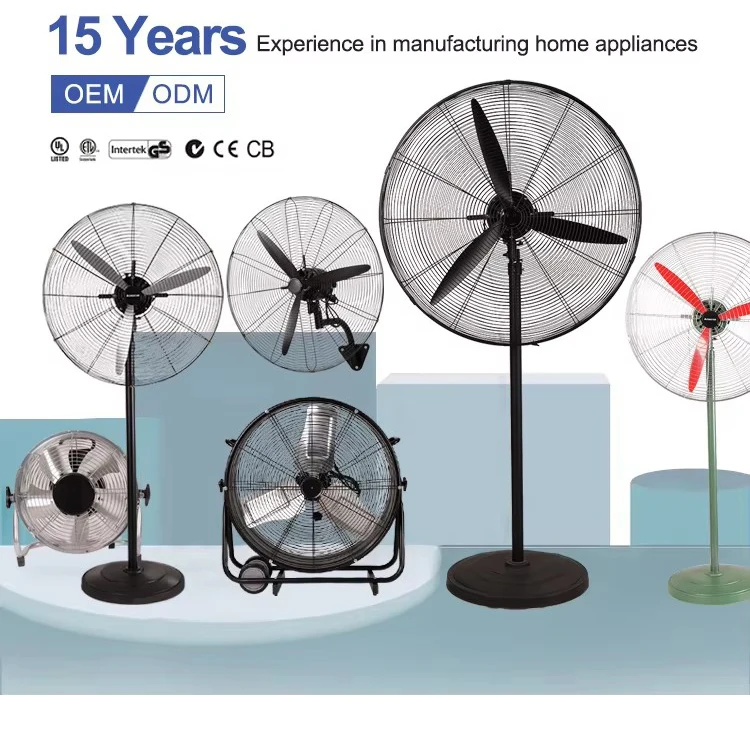 16-inch Stand Fan with Black Design - High Speed & Efficient