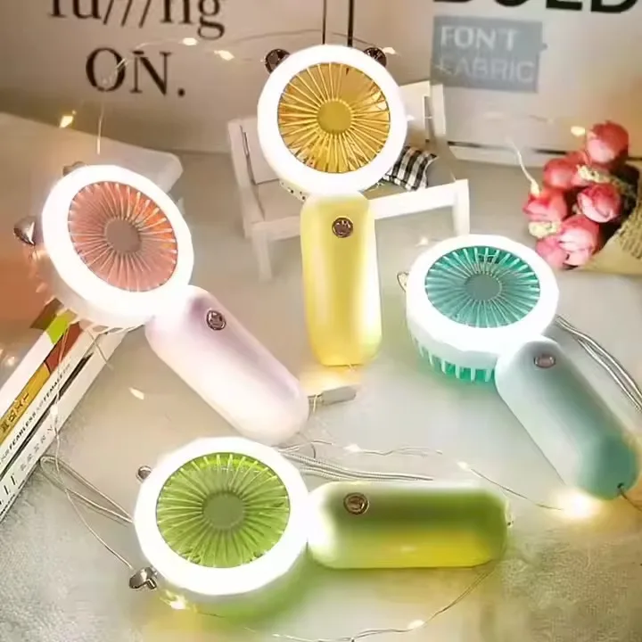 Compact Usb Mini Hand Fan With Rechargeable Battery,Adjustable Speed ...