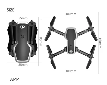 TOYSKY S171 Pro 2.4G Wifi FPV RC Pocket Drone Mini Quadcopter with HD Dual Cameras Altitude Hold 360 Degree Rolling Low Price