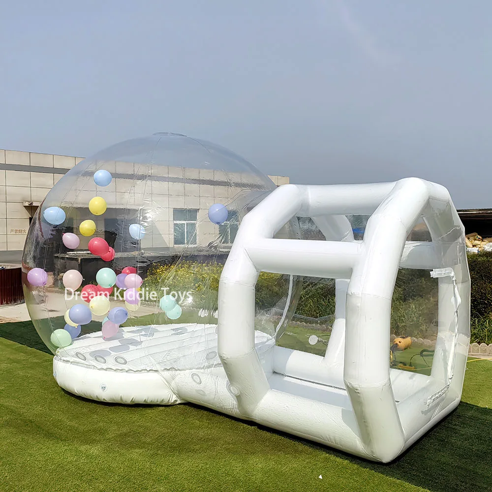 Kids Party Balloons Fun House - Giant Clear Inflatable Igloo