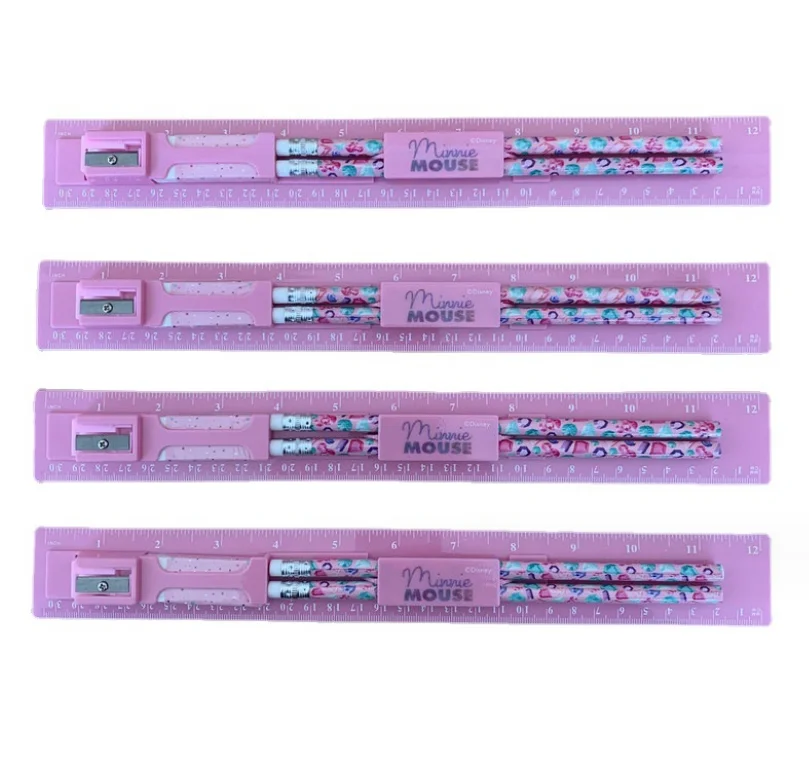 Wholesale Promotional Customized Logo 15cm Plastic Ruler And Pencil ...