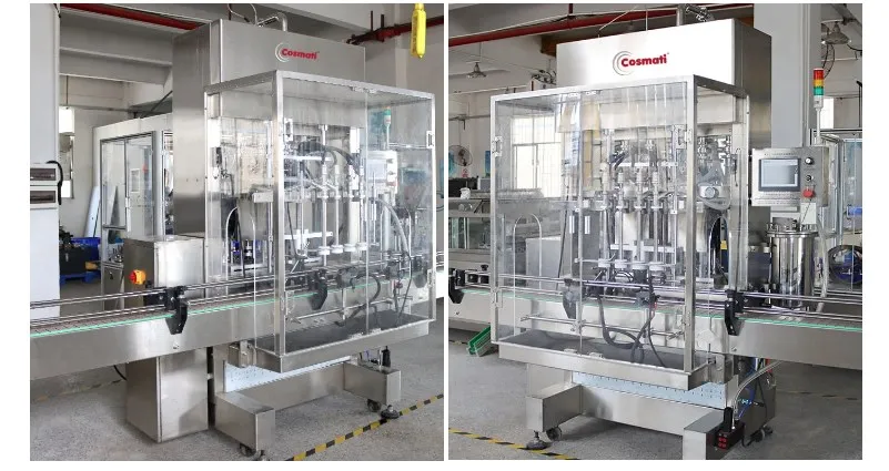 Quantitative Bottle Capping Liquid Shampoo Capping Sealing And Packing ...