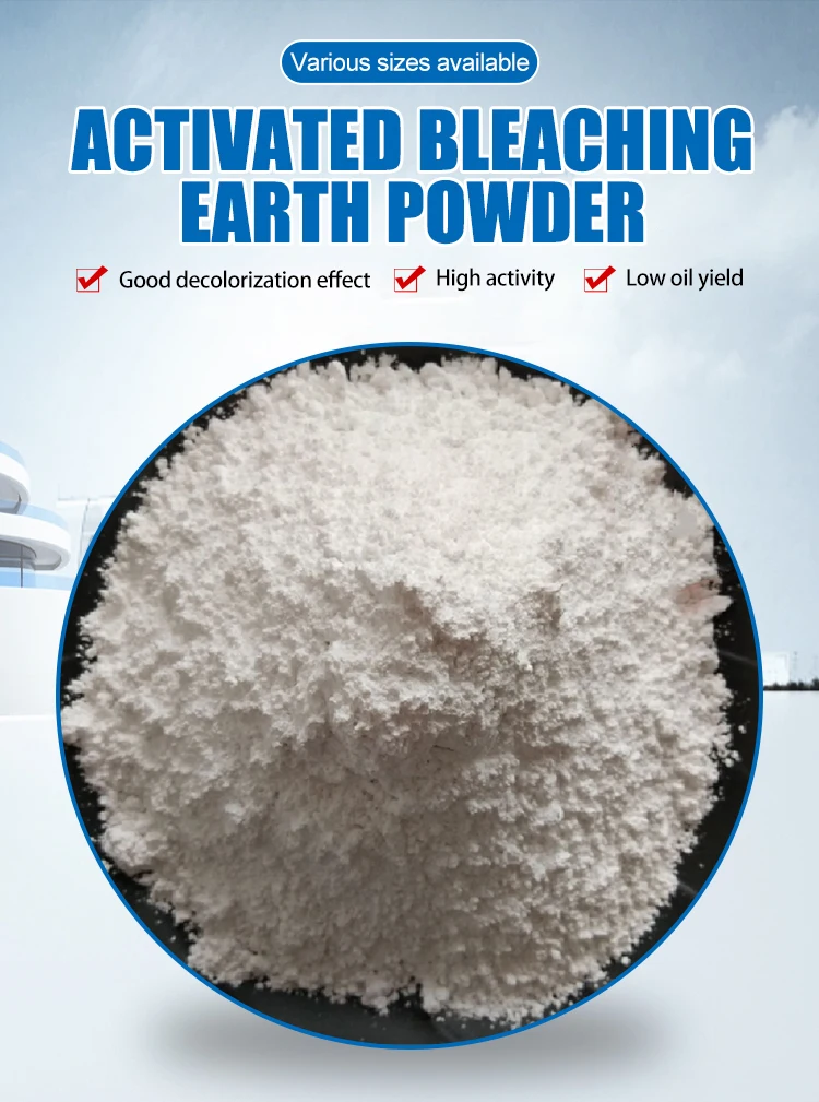 Activated Bleaching Earth Powder Clay Bleaching Earth For Decoloration ...