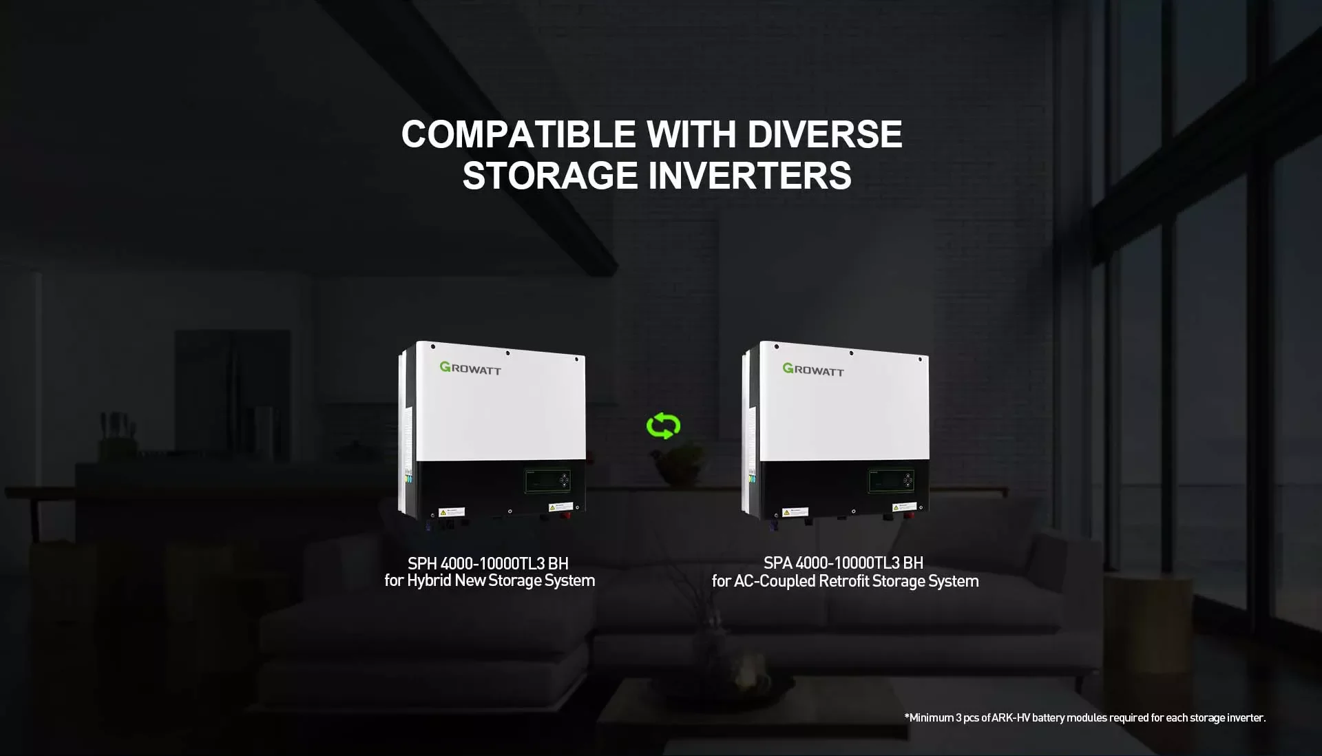 High Performance Super Reliability Growatt Ark 10.24kw High Voltage ...