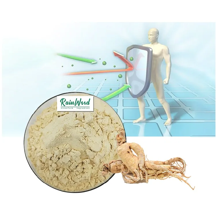 Top Grade Panax Ginseng Root Extract American Korean Red Ginseng 50% 80 ...