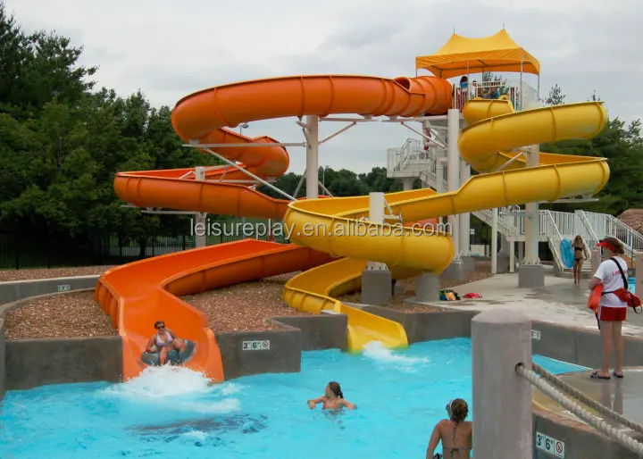 Fiberglass Water Slides - Durable & Fun for All Ages