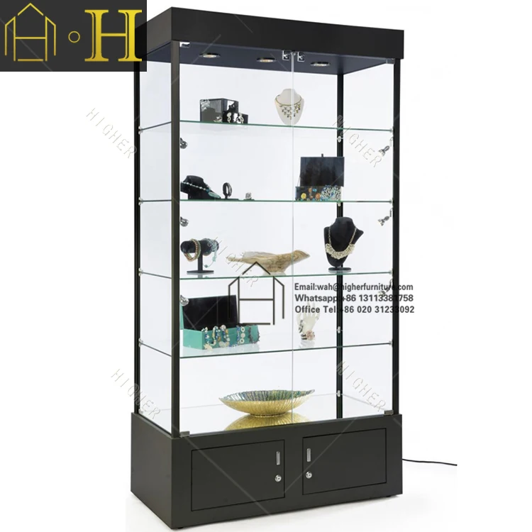 Office Showcase Design - Customized Retail Display Cabinets