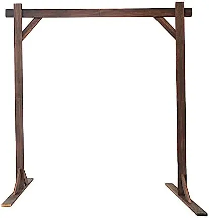 Wooden Arch Backdrop Decoration Wedding Background Arch Backdrop Stand ...