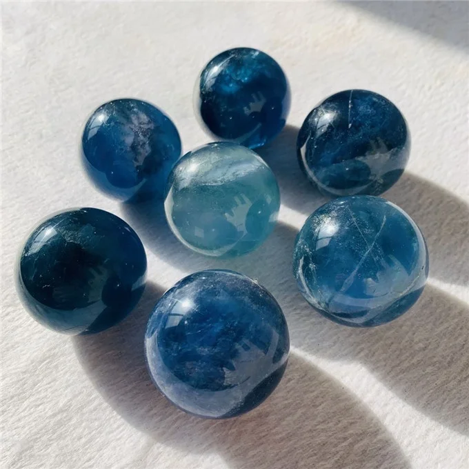 Blue Sphere Stone | atelier-yuwa.ciao.jp