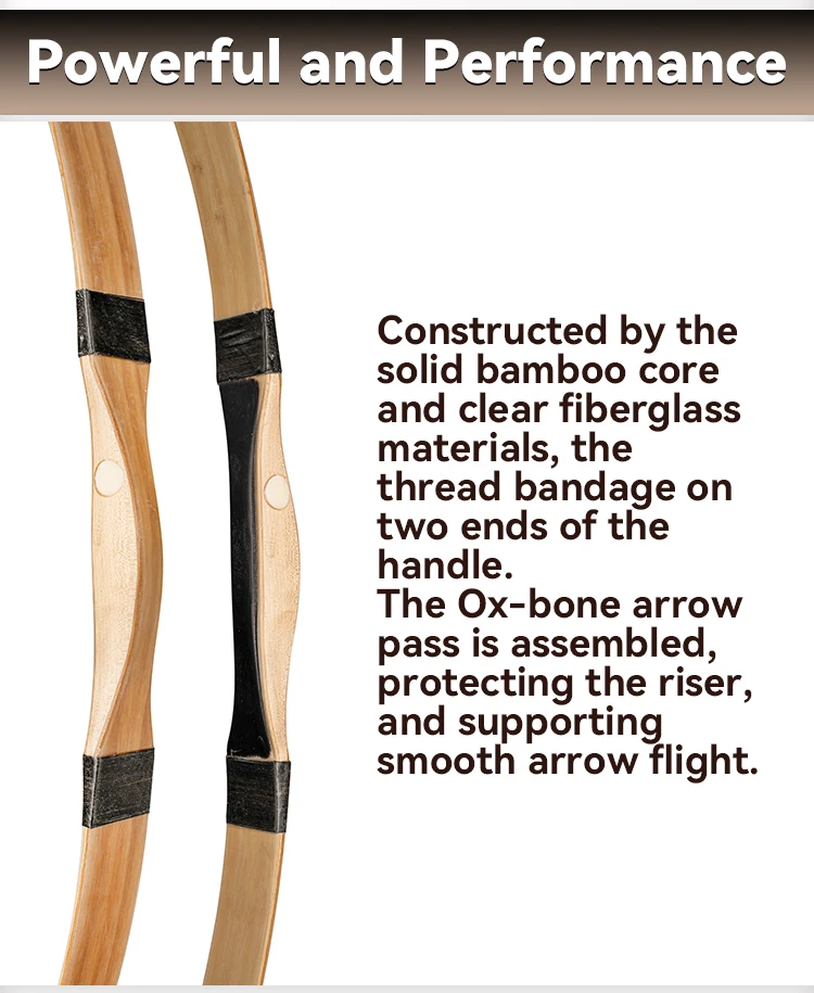 SanDing Bow Manufacture 50" Length Hungarian Bow Horse Turkish Bow ...