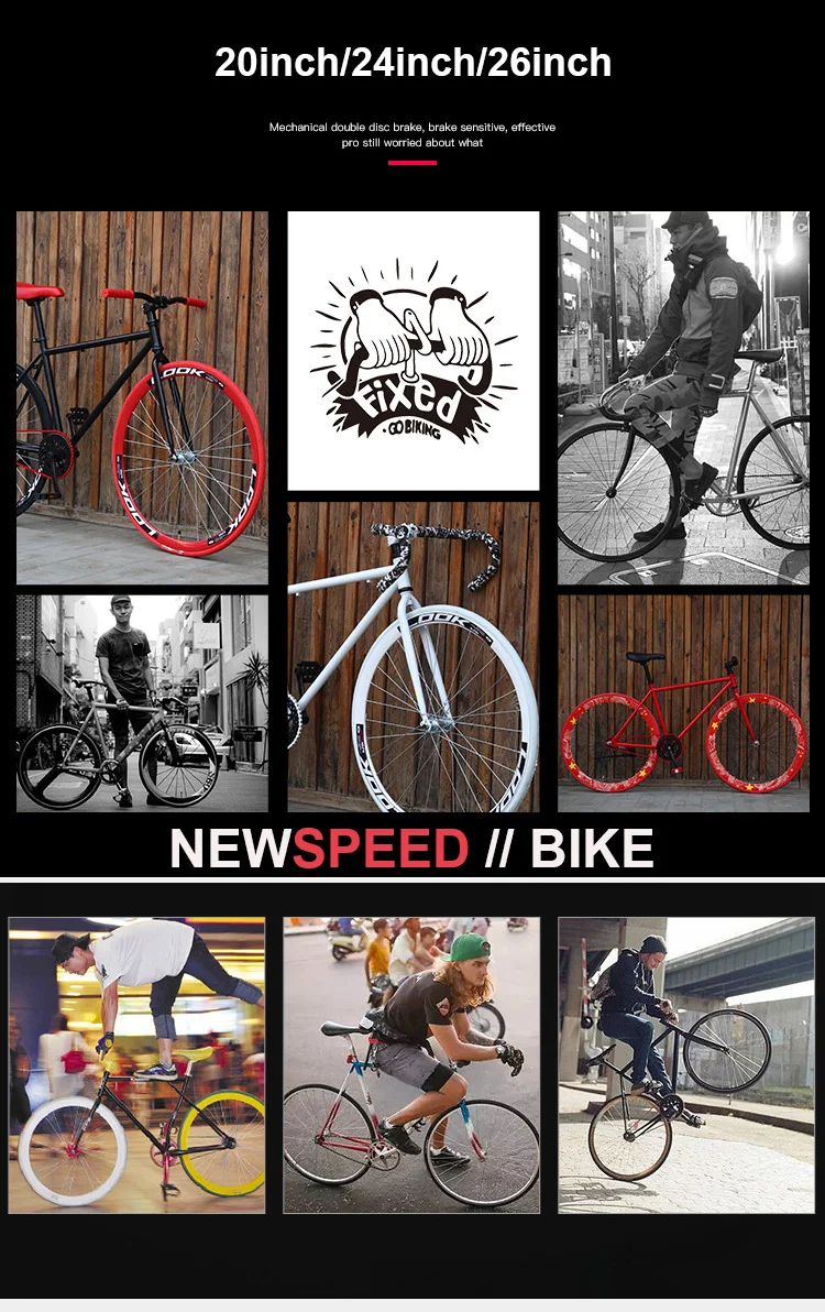 Shop Our Selection of Beautiful Fixed Gear Bikes Made in China