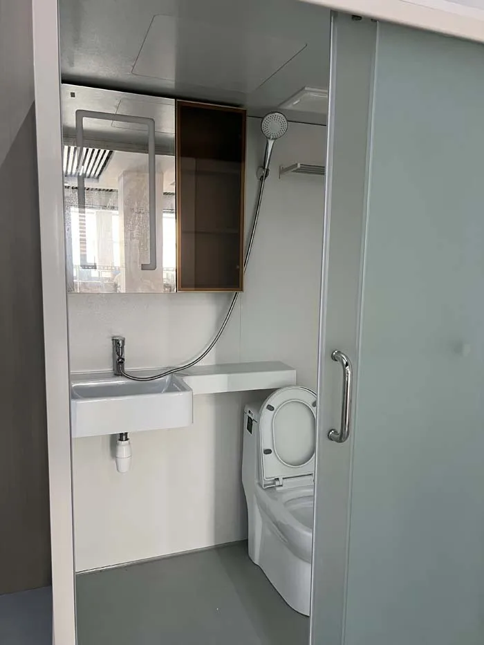 Luxury Style Precast Shower Toilet Combo - Marine Bathroom