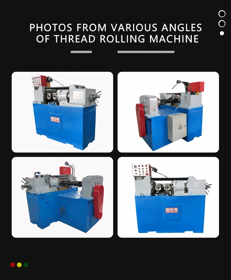 Automatic Rebar Price Two Roller Thread Rolling Machine For Steel Bar ...