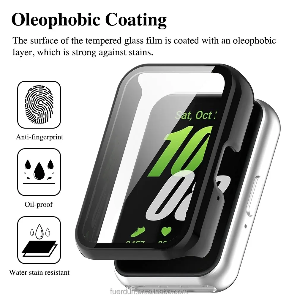 Hare PC Case for Samsung Galaxy Fit 3 Smart Watch Full Coverage Bumper ...