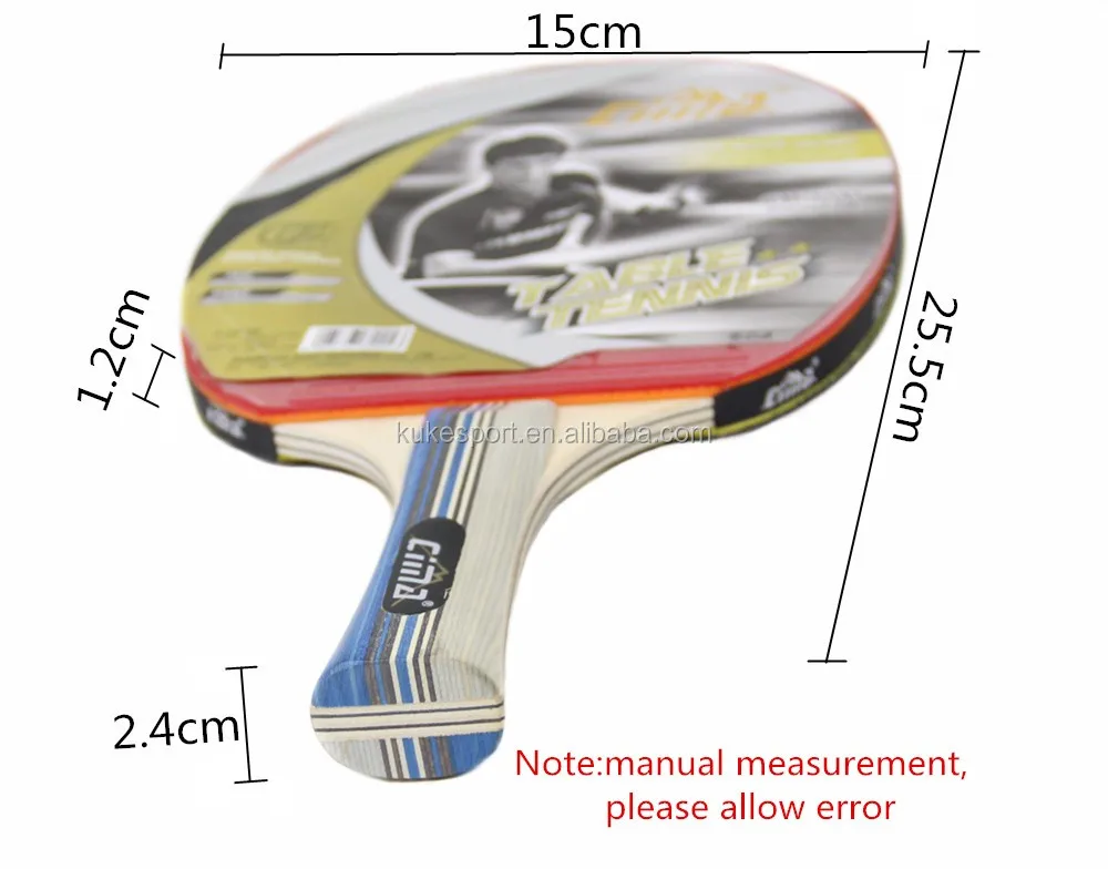CIMA Portable Table Tennis Racket - All-Round Performance