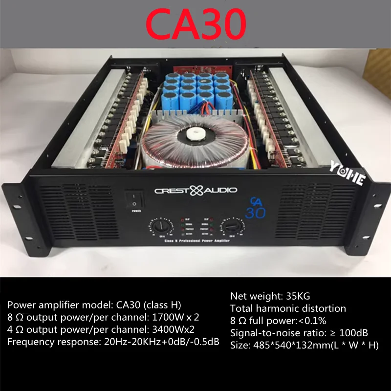 CA30 Professional Power Amplifier - Pure Power 2 Channels