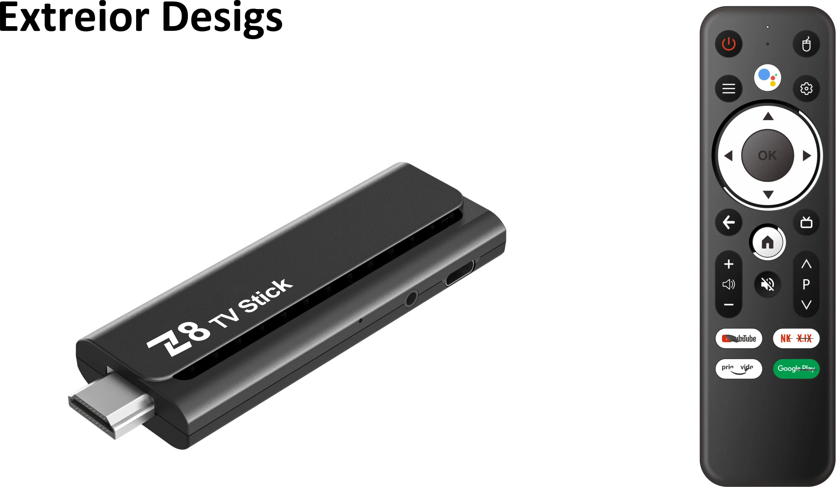 Z8 Stick - Android 12 Smart TV Dongle with 4K Support