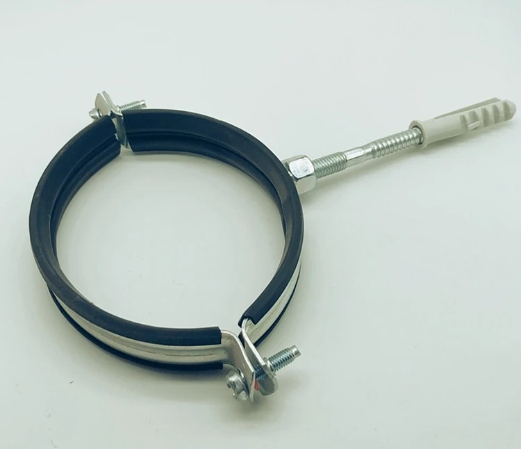Customized Adjustable Stainless Steel Double Screw Hanger Loop Pipe ...