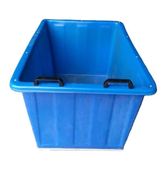 Customized Rotomolding Rectangular Plastic Water Tank Square Aquarium ...