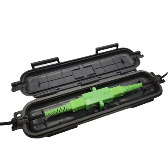 Drop Fiber Optic Cable Mini Connection Box 1 Fiber Outdoor Optical ...