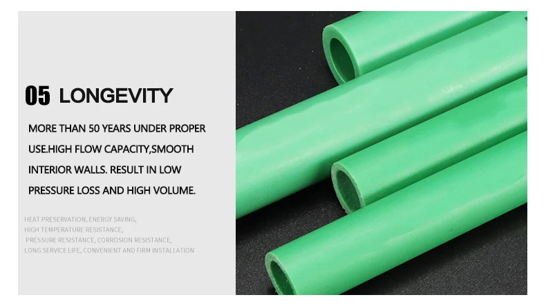 Din8077,Din8078,Iso15874 Polypropylene Pp-r/ppr Pipe For Cold And Hot ...
