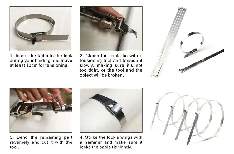 Stainless Steel Cable Wedge Clamps for Secure Installations
