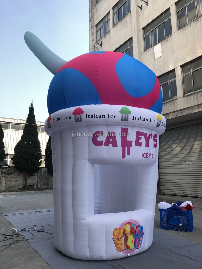 New Design Portable Inflatable Ice Cream Stand - Jenor