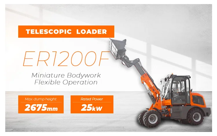 EVERUN ER1200F Articulating New Small Wheel Loader Price List ...