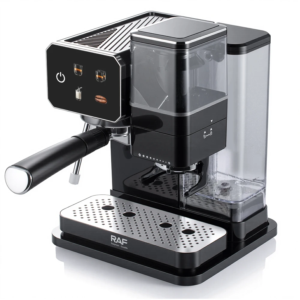 RAF Automatic Bean to Cup Coffee Maker - Programmable Espresso Machine ...