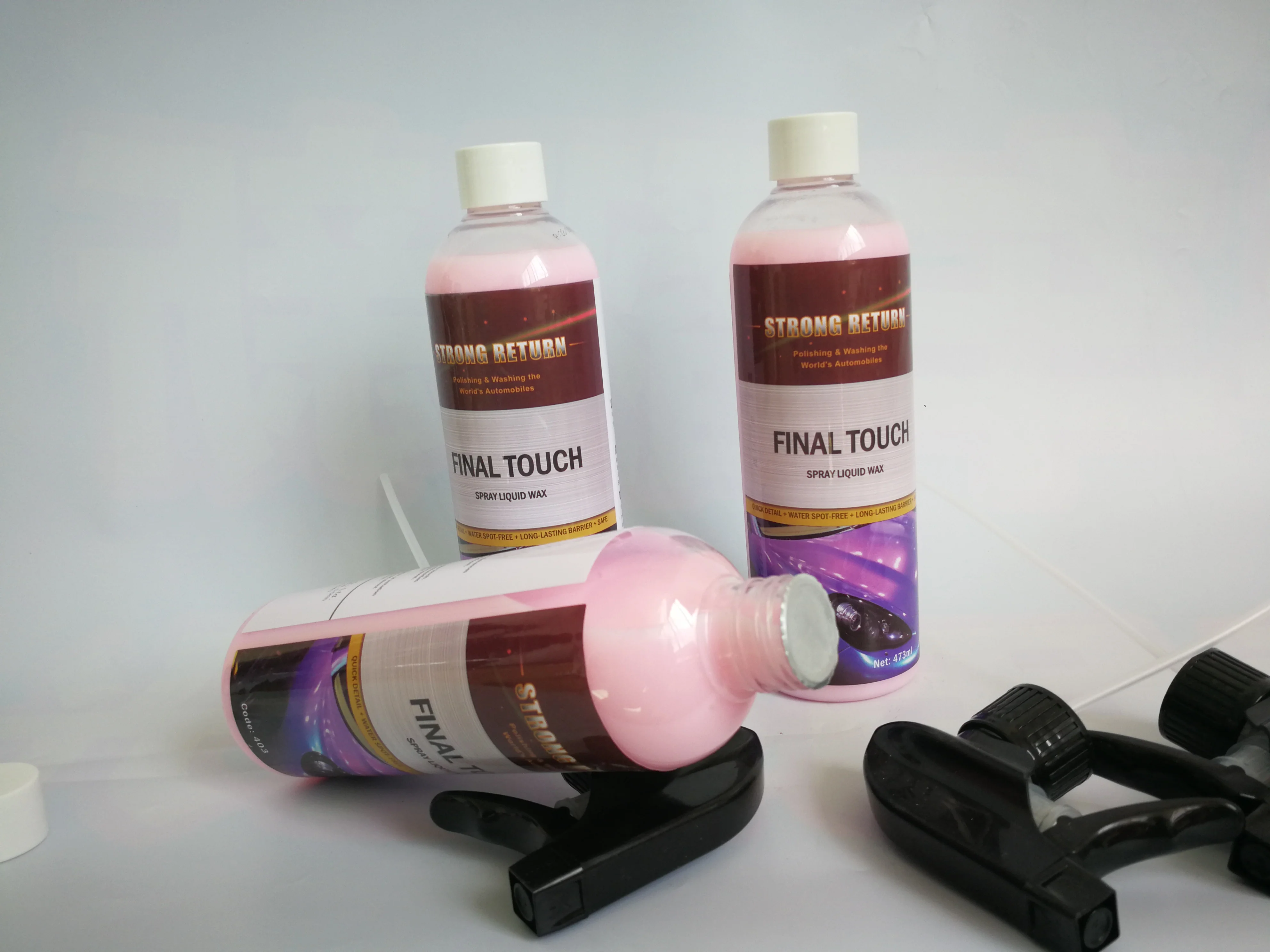 Best Spray Wax Car Detailing Liquid Wax Car Paint Coating Wax Final ...