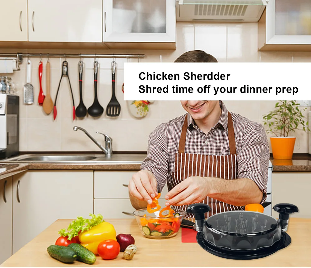 Efficient Meat Shredding with Round Chicken Shredder