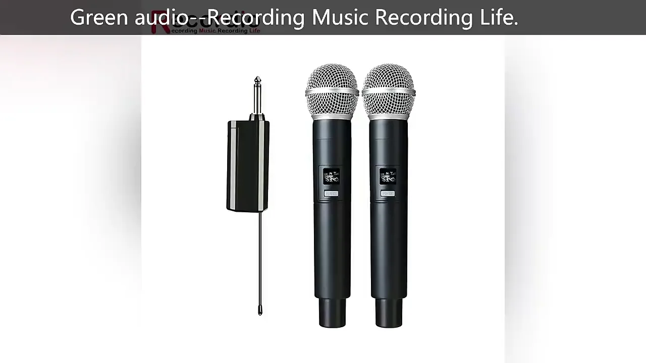 Professional Frequency Uhf Wireless Microphone Handheld Mic Audio Mixer ...